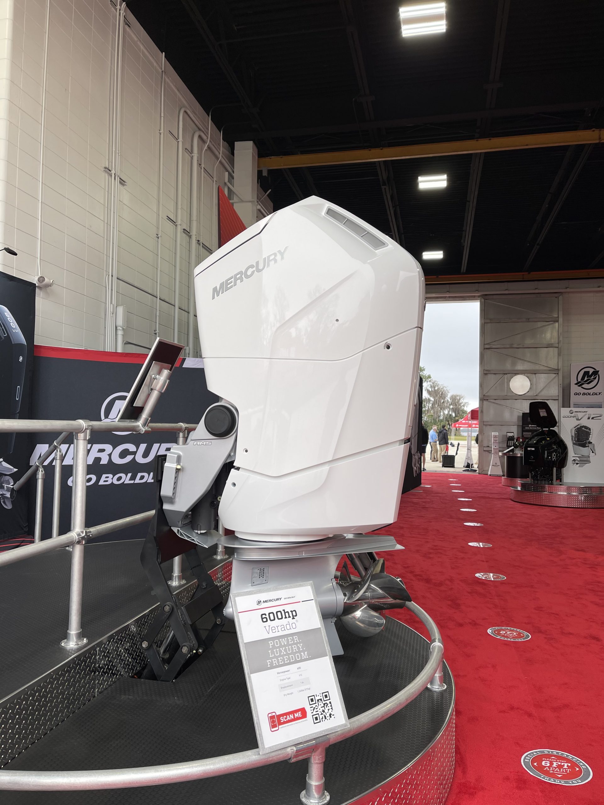 Mercury Marine unveils V12 600hp outboard | Boating Industry