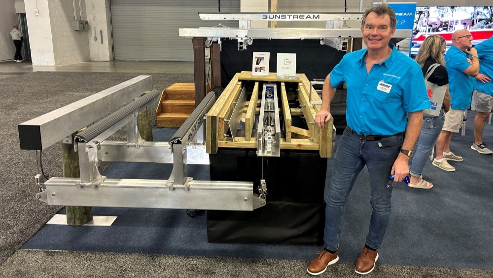 Miami Boat Show: Sunstream reveals first-of-its-kind boat lift