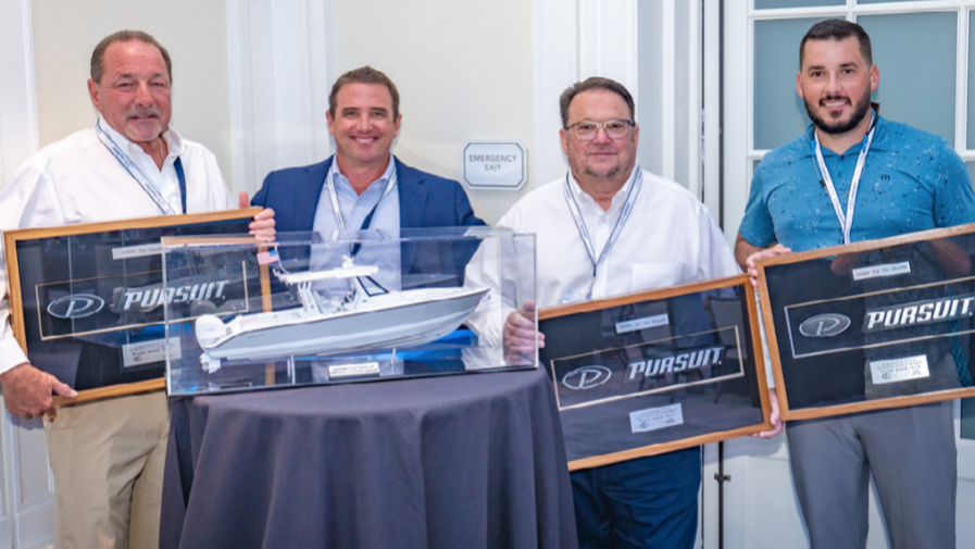 Pursuit Boats names 2025 Top Dealers